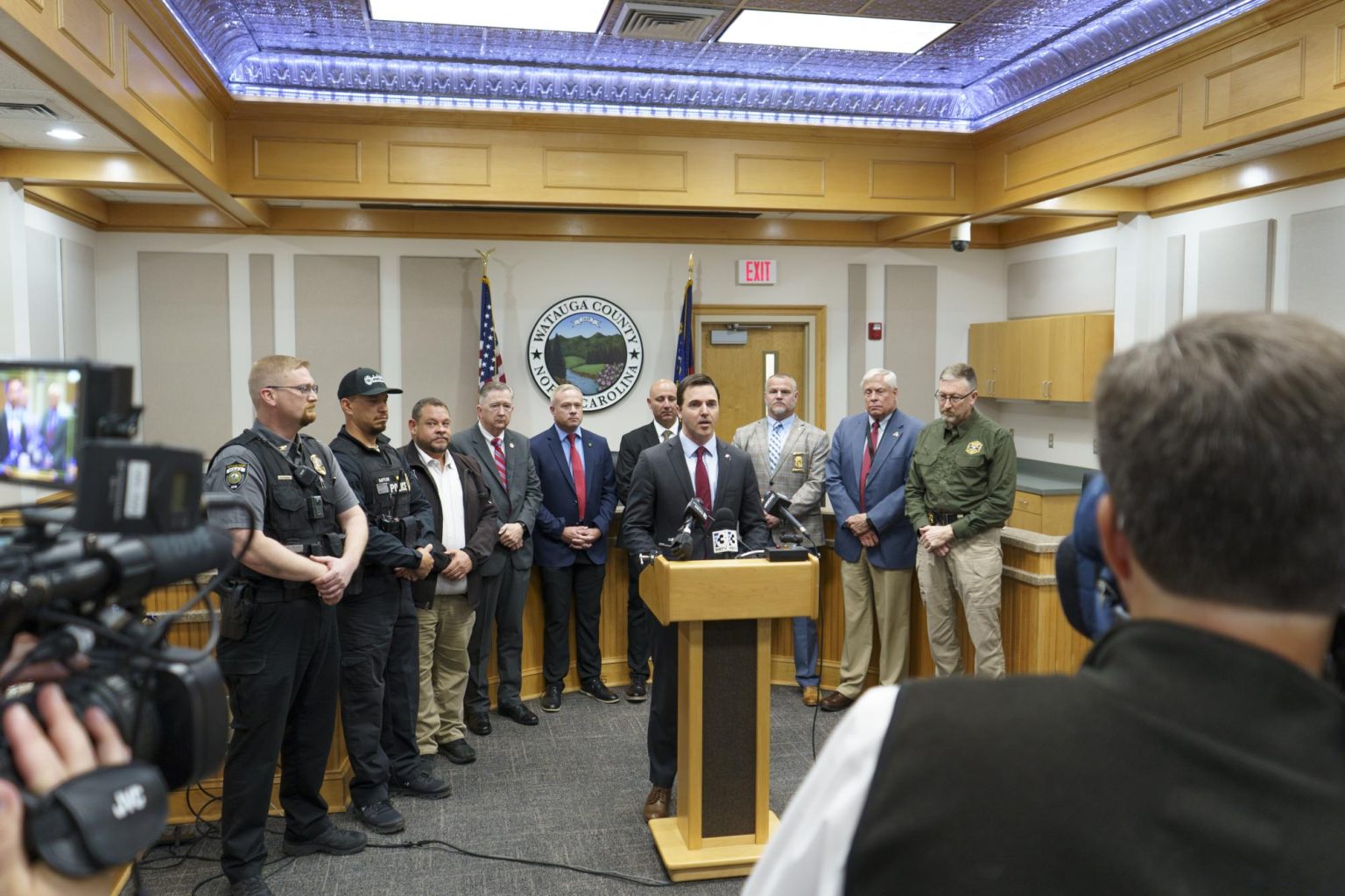 NC State Attorney General holds press conference for Safe to Rebuild ...