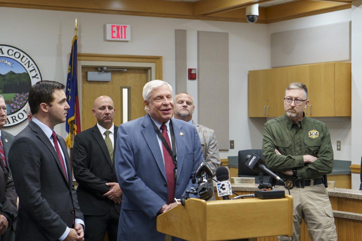 NC State Attorney General holds press conference for Safe to Rebuild ...